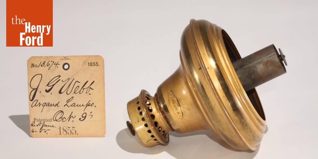 Patent Model of Argand Lamp Burner, 1855 - The Henry Ford