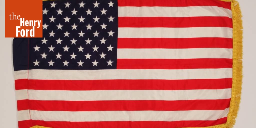 50 Star American Flag Used on Presidential Limousine, 1960-1965 - The ...