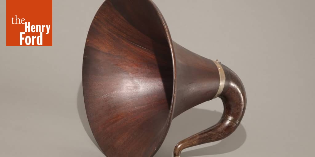 Phonograph Horn, 1911-1915 - The Henry Ford