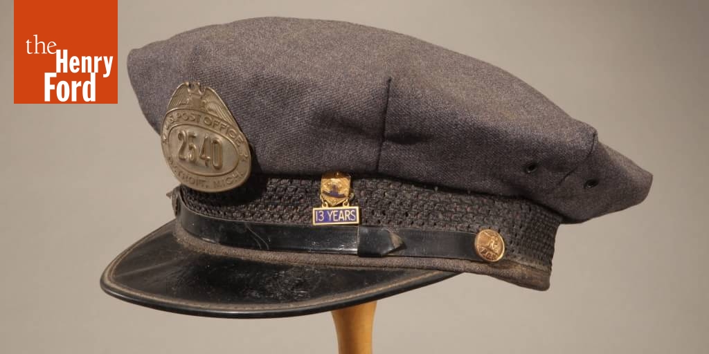 Postal Service Cap, 1935-1955 - The Henry Ford