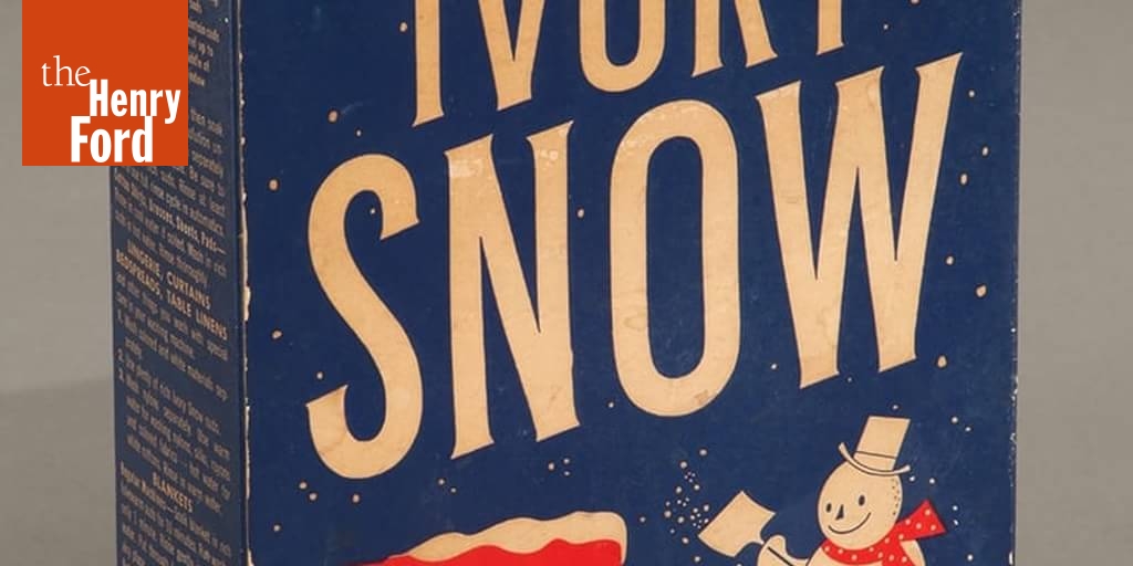 Ivory Snow, 1950-1959 - The Henry Ford