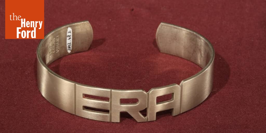 Equal Rights Amendment Bracelet, circa 1972 - The Henry Ford