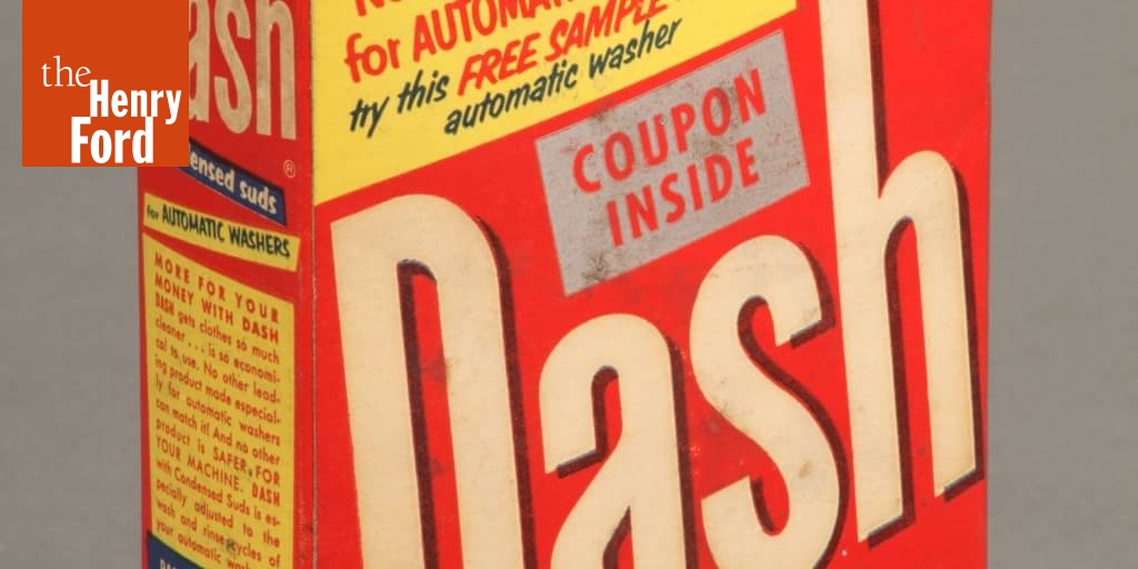 Dash Laundry Detergent, 1950-1959 - The Henry Ford