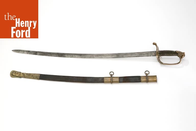 Model 1850 Foot Officer's Sword Used by Captain Joshua Slayton, 13th ...