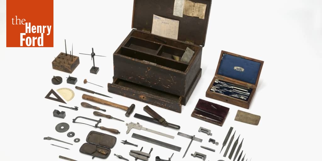 Tool Chest Used by Machinist John Kruesi, While Working for Thomas ...