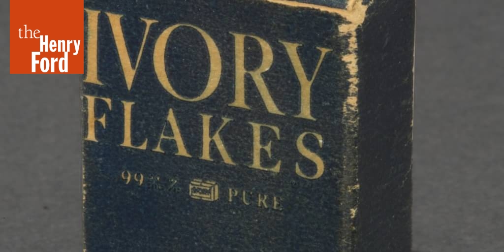 Toy Box of Ivory Flakes Detergent, 1930-1949 - The Henry Ford