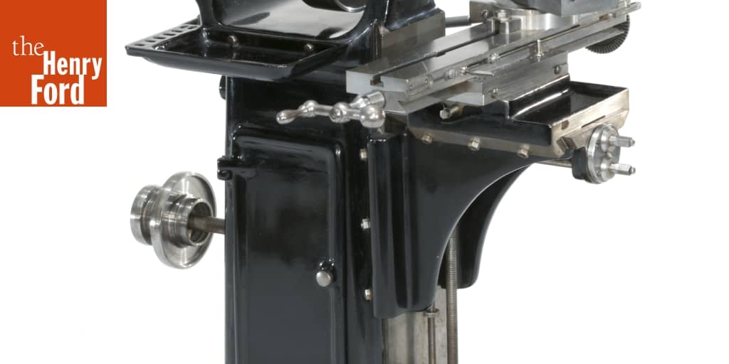 Miniature Milling Machine, Displayed at the New York World Fair, 1939 ...