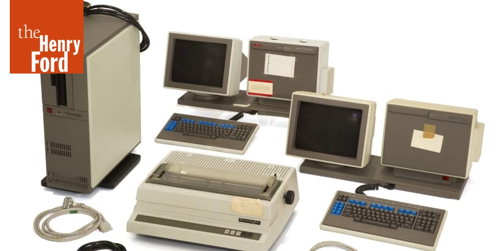 Burroughs Corporation B21 and B22 Computer Workstations, 1982 - The ...