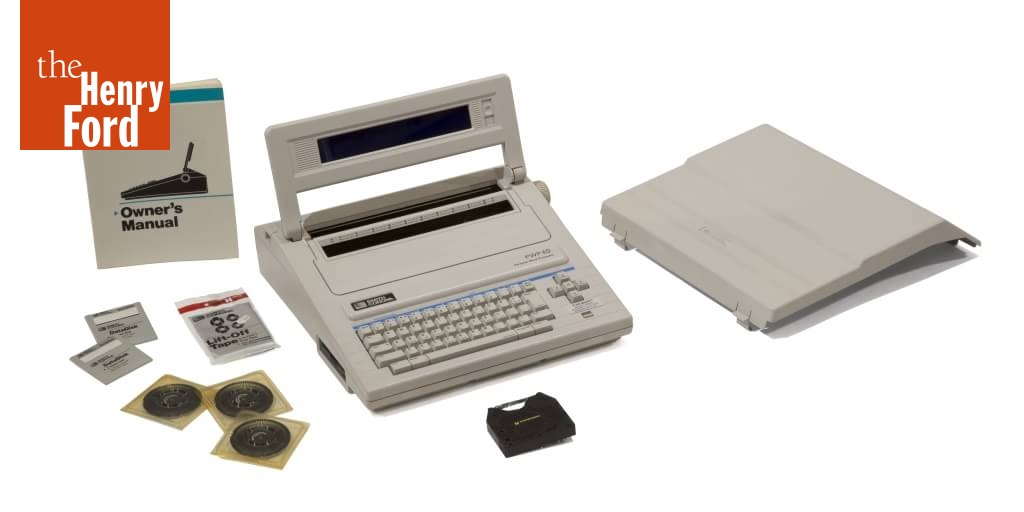 Smith Corona Electric Typewriter, 1988 - The Henry Ford