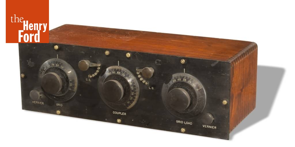 Radio Tuning Unit, Model 2596, 1921-1925 - The Henry Ford