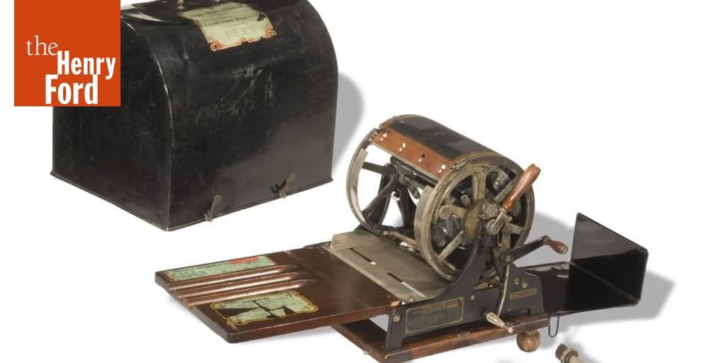 Edison's Rotary Mimeograph No. 76, 1909-1913 - The Henry Ford