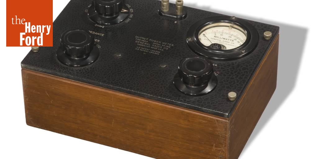 Output Power Meter, Type 583-A, Used at Ford Motor Company, 1931-1940 ...