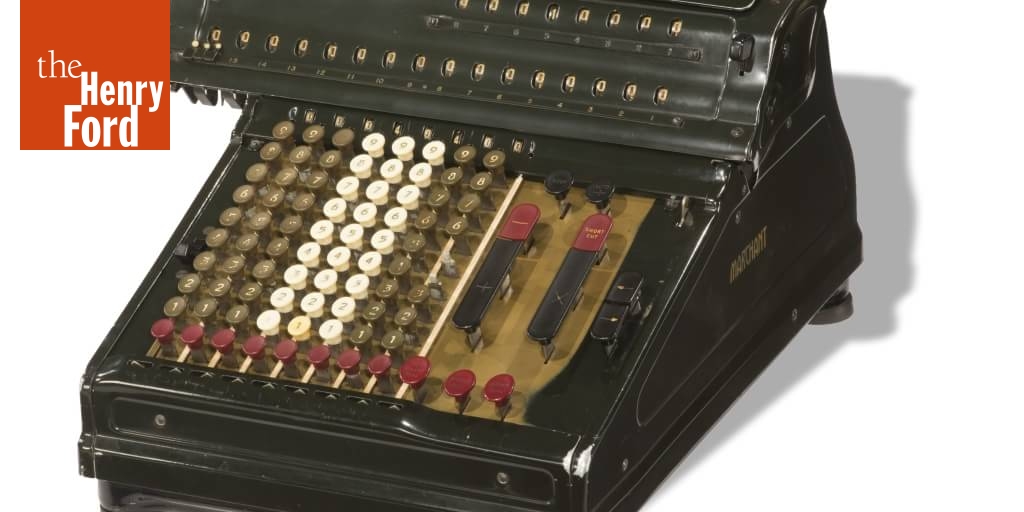 Marchant Calculating Machine, Model 8D, circa 1935 - The Henry Ford