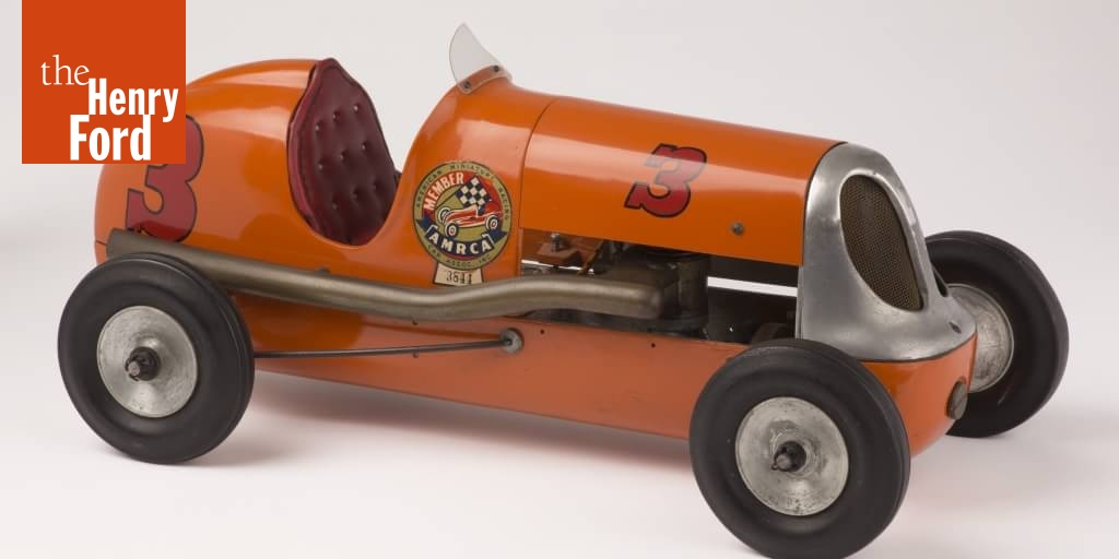 Supersonic "Fat Car" Gas-Powered Racing Tether Car, circa 1938 - The ...