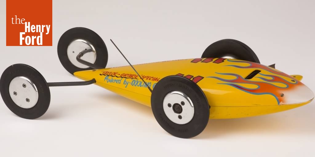 "Taylor-Guthrie Special" Teardrop Streamliner Gas-Powered Racing Tether ...