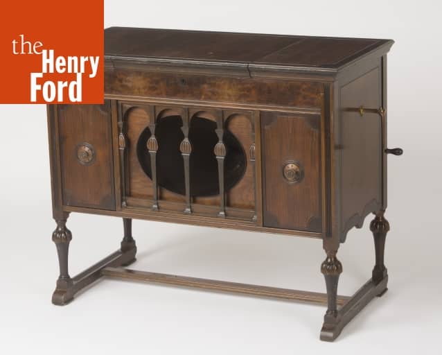 Brunswick Phonograph, Model T, 1925-1929 - The Henry Ford