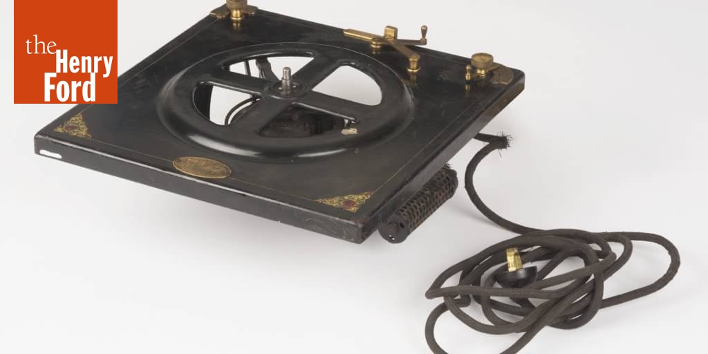 GE Motor for Phonograph Turntable, circa 1915 - The Henry Ford