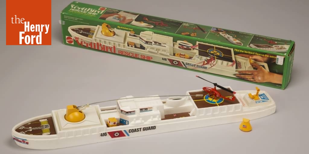 VertiBird Rescue Ship Toy, circa 1973 - The Henry Ford