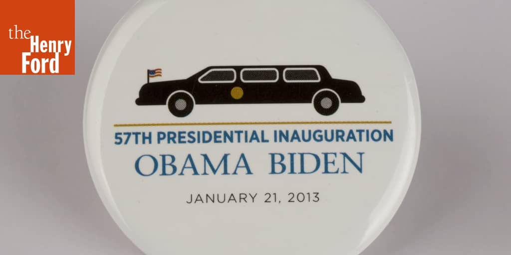 57th Presidential Inauguration Button, 2013 - The Henry Ford