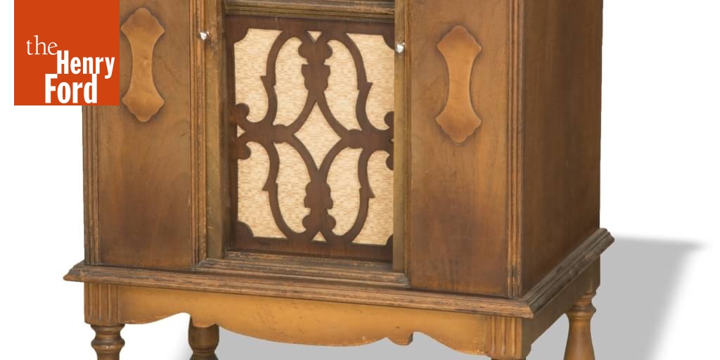 Edison Console Radio, Model R5, 1929-1930 - The Henry Ford