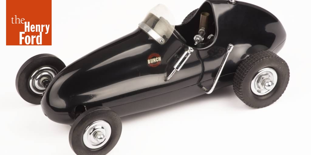 Dooling "Pee Wee" Gas-Powered Racing Tether Car, 1942 - The Henry Ford