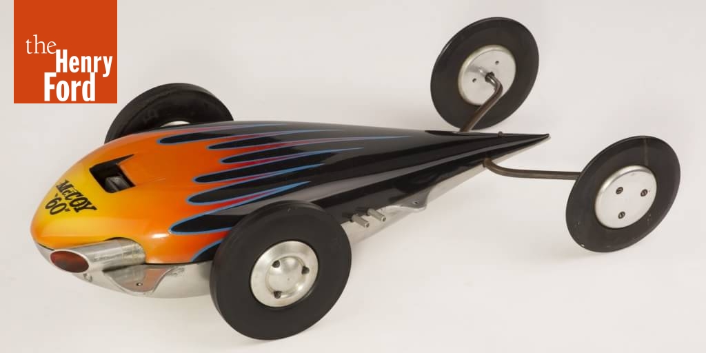 McCoy Teardrop Streamliner Gas-Powered Racing Tether Car, 1946-1952 ...