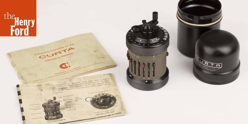 Curta Mechanical Calculator, Model II, 1954-1973 - The Henry Ford