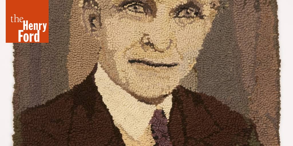 Portrait Rug of Henry Ford, 1935 - The Henry Ford