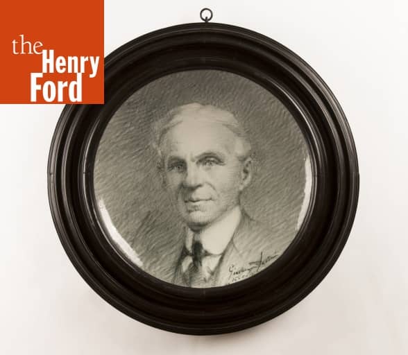 Portrait Plate, Presented to Henry Ford, 1930 - The Henry Ford