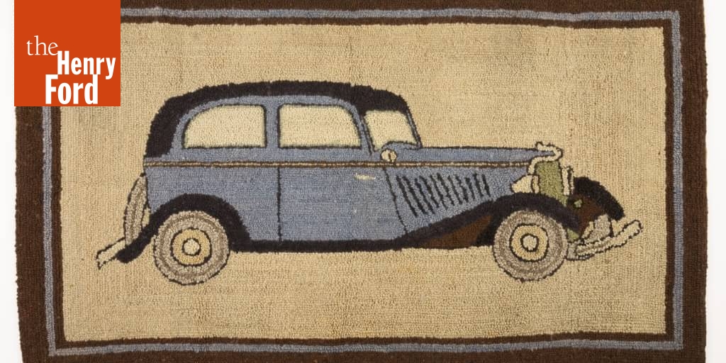 Hooked Rug, Gift to Henry Ford, 1933 - The Henry Ford