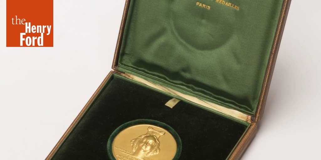 Medal Awarded to Henry Ford, In Recognition for First Ford Car Fully ...