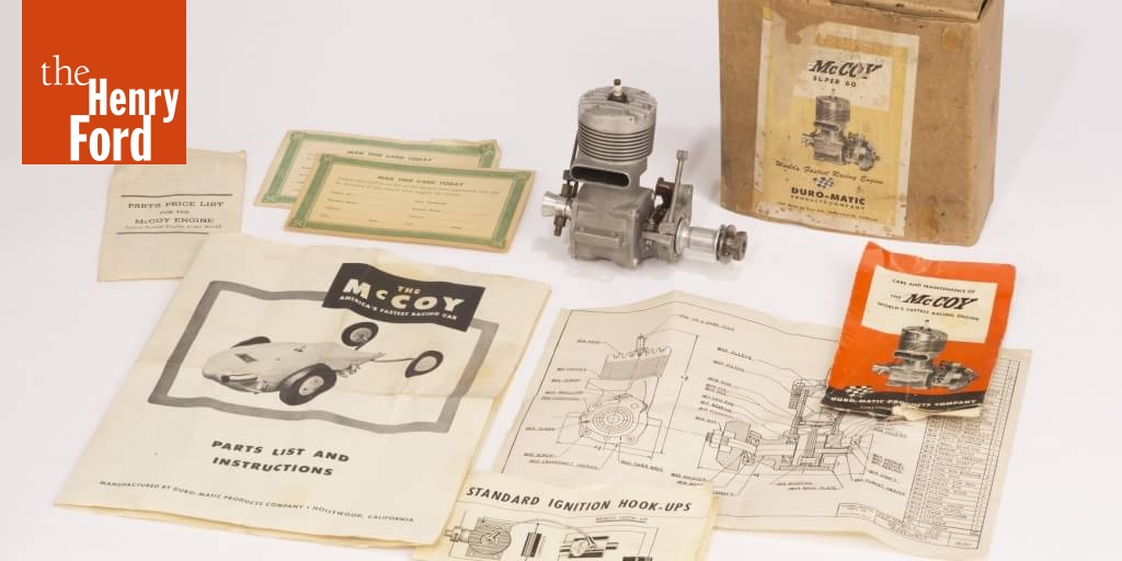 McCoy Super 60 Motor for Gas-Powered Racing Tether Car, 1945-1956 - The ...