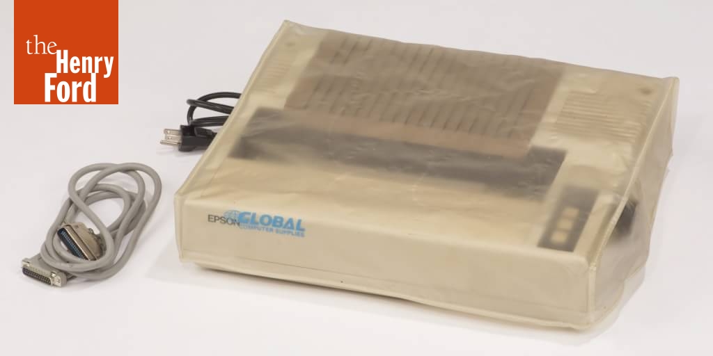 Epson Printer, Model FX-80, circa 1983 - The Henry Ford