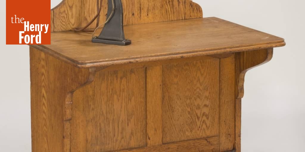 Western Electric Telephone Desk Used in Express Office, Lake Linden ...