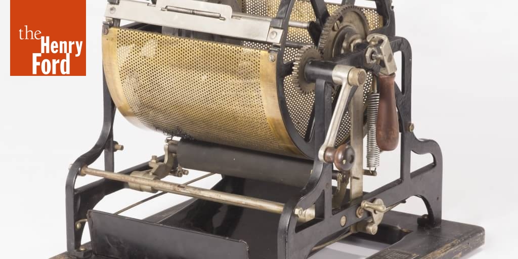 Neostyle Rotary Stencil Duplicating Machine, Model 8-F, circa 1910 ...