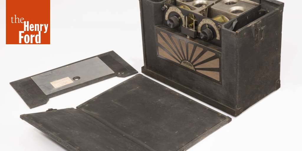 Operadio 2 Portable Broadcast Receiver, 1923-1927 - The Henry Ford