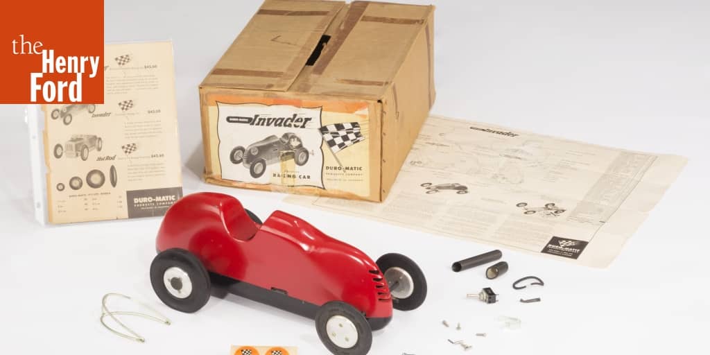 Duro-Matic "Invader" Gas-Powered Racing Tether Car with McCoy Engine ...