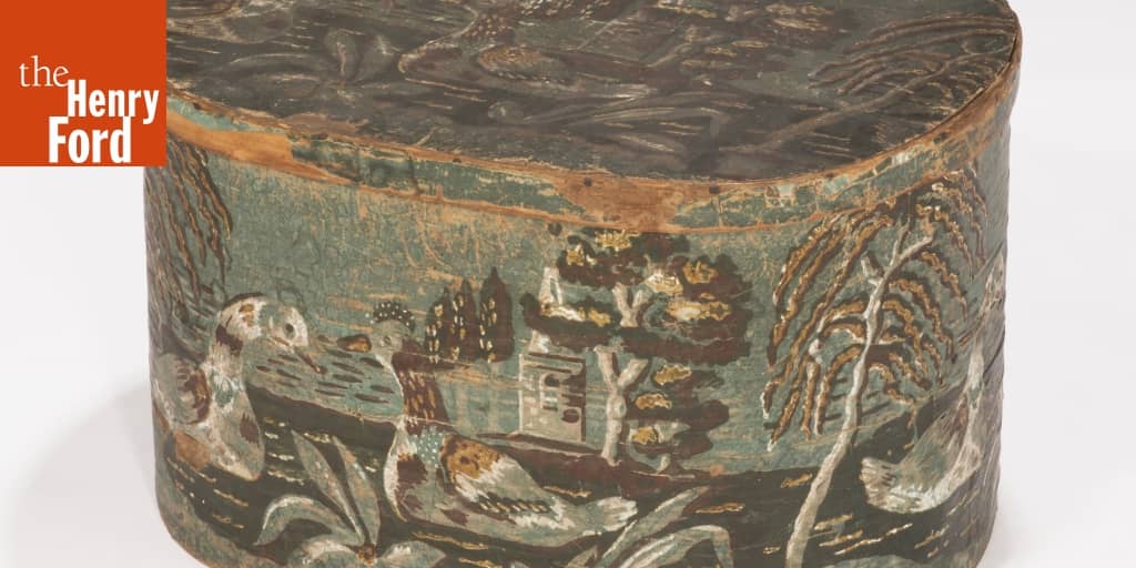 Bandbox, circa 1840 - The Henry Ford