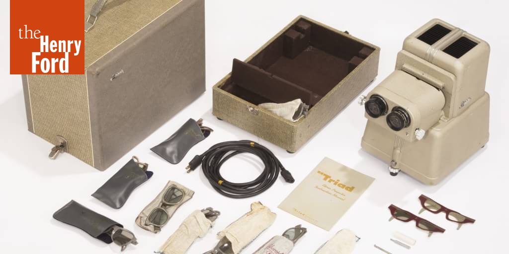 Compco Company's "Triad" 3D Slide Projector, circa 1955 - The Henry Ford