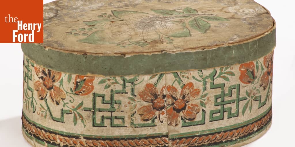 Bandbox, circa 1840 - The Henry Ford