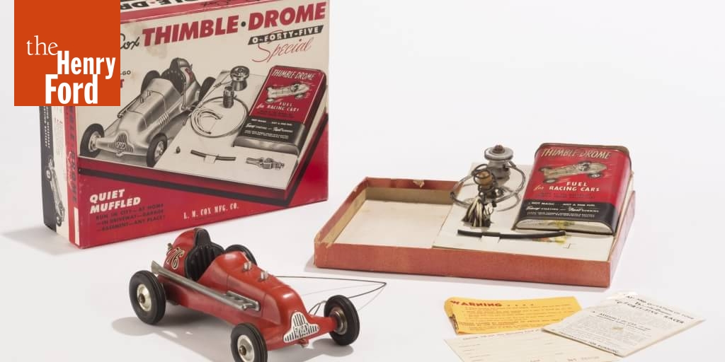 Cox Thimble-Drome "0-Forty-Five Special" Gas-Powered Racing Tether Car ...