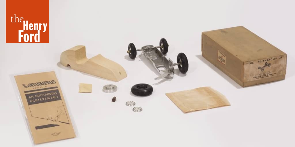 Korn "Indianapolis 29" Gas-Powered Racing Tether Car Kit, 1948 - The ...