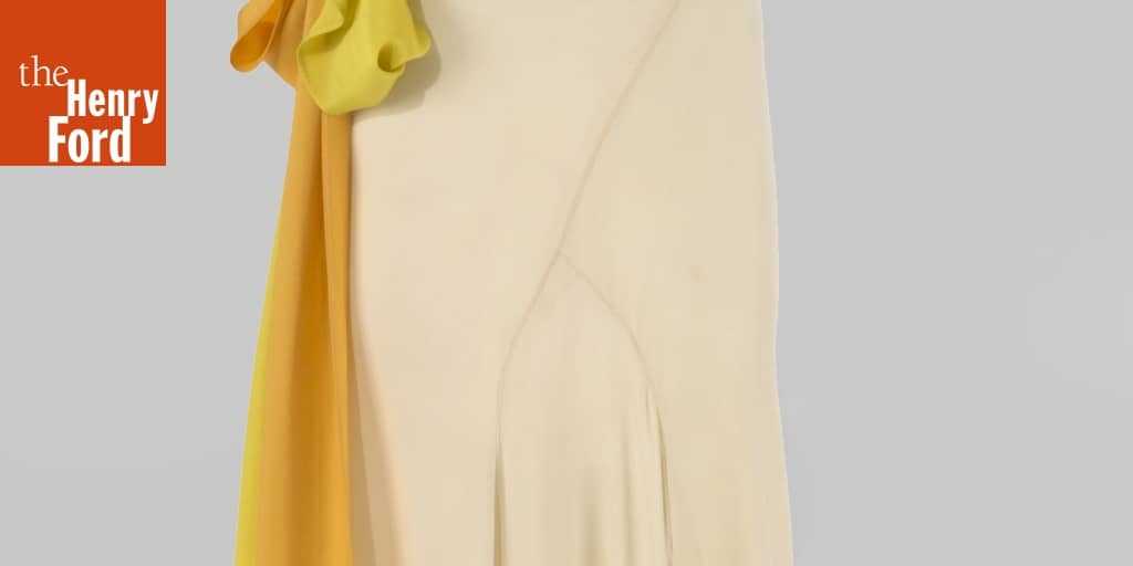 Evening Dress, Worn by Augusta Denton Roddis at Her Junior Prom, 1932 ...