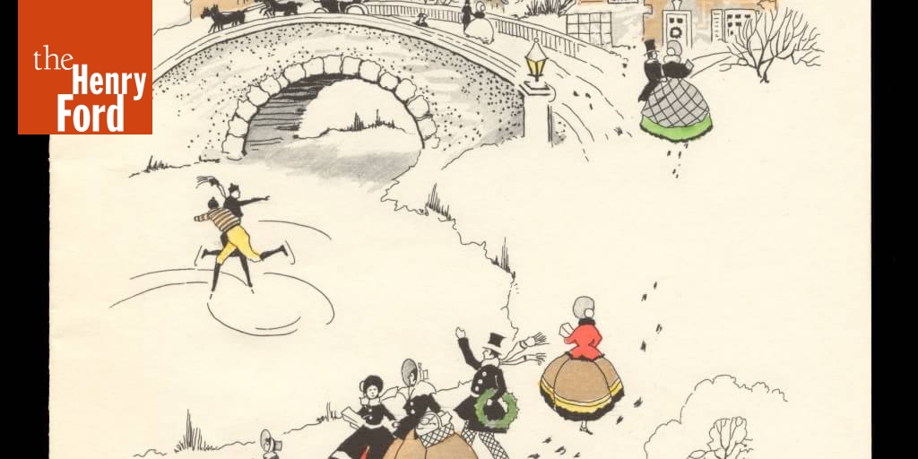 "Christmas Greetings," 1936 - The Henry Ford