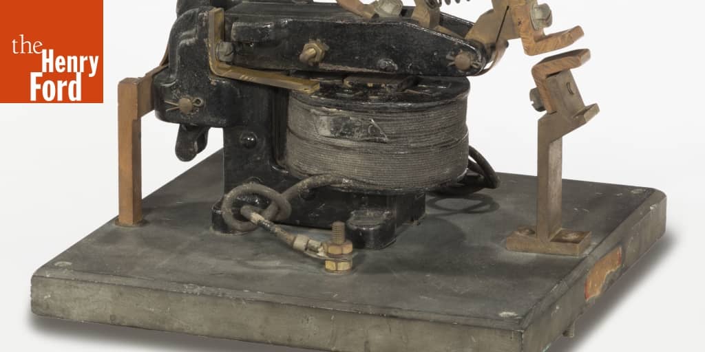 General Electric Contactor, circa 1909 - The Henry Ford