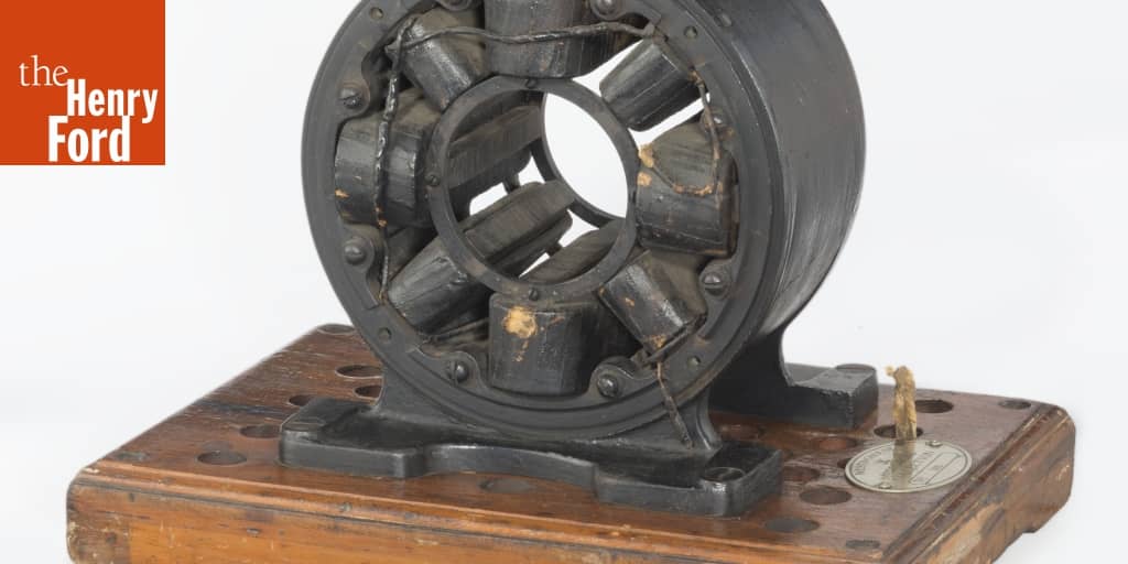 Stator for Westinghouse Induction Motor, 1889-1895 - The Henry Ford