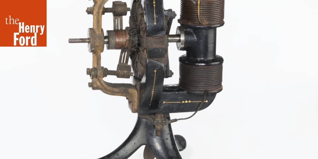 Edison Manufacturing Company Fan Motor, 1889-1911 - The Henry Ford