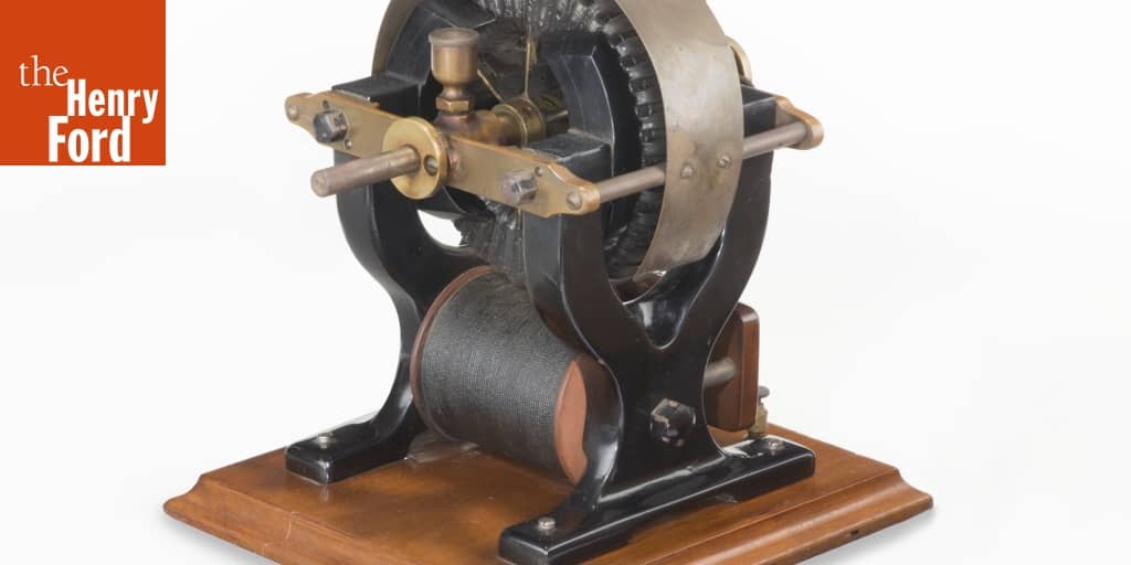 Edison General Electric Company Motor, circa 1889 - The Henry Ford