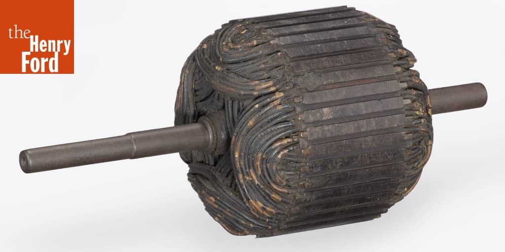 Rotor for Westinghouse Induction Motor, 1889-1895 - The Henry Ford