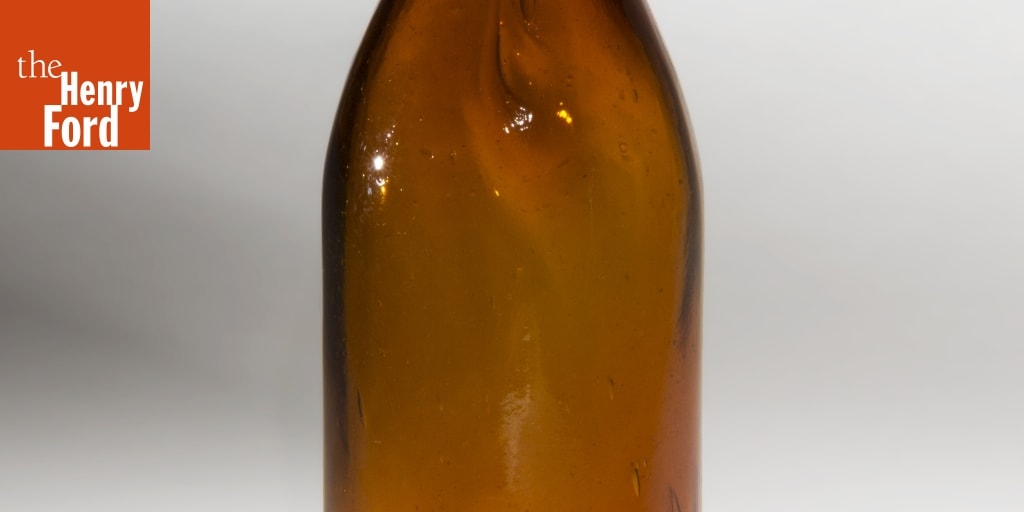 Beer Bottle, 1870-1910 - The Henry Ford